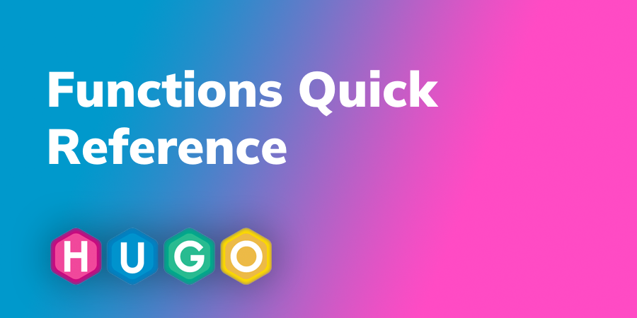 Functions Quick Reference |OSR Plastic